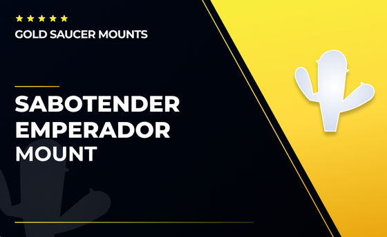 Buy Sabotender Emperador Mount - FFXIV - 28000+ Reviews